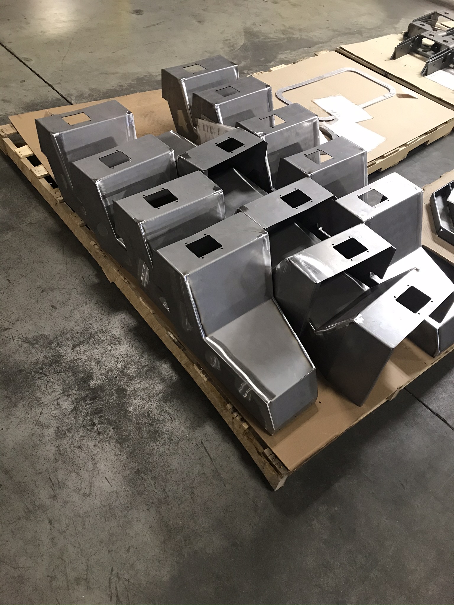 CNC Brake Press Forming - Laser Access